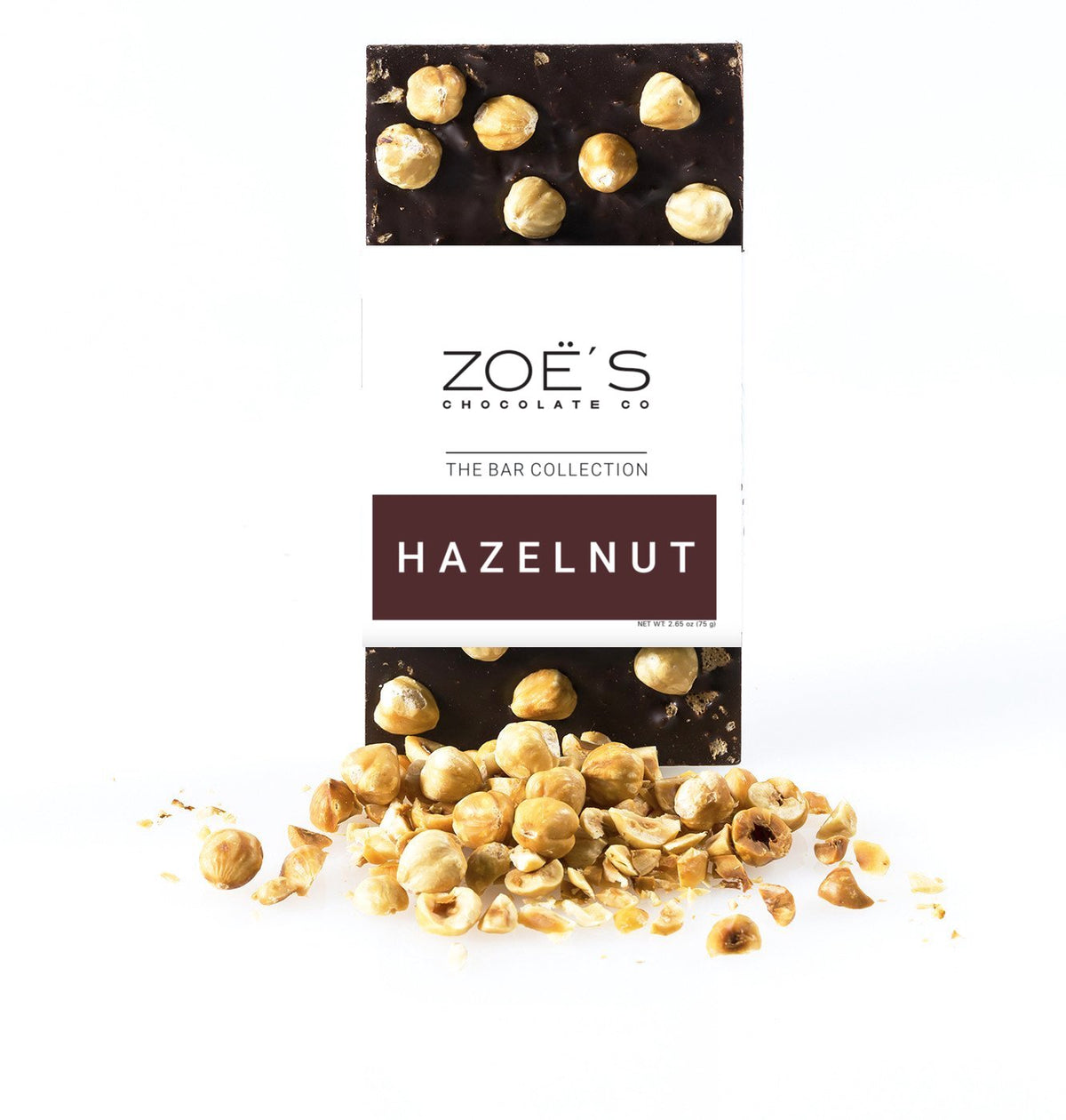 Hazelnut Bar - Zoe’s Chocolate Co.